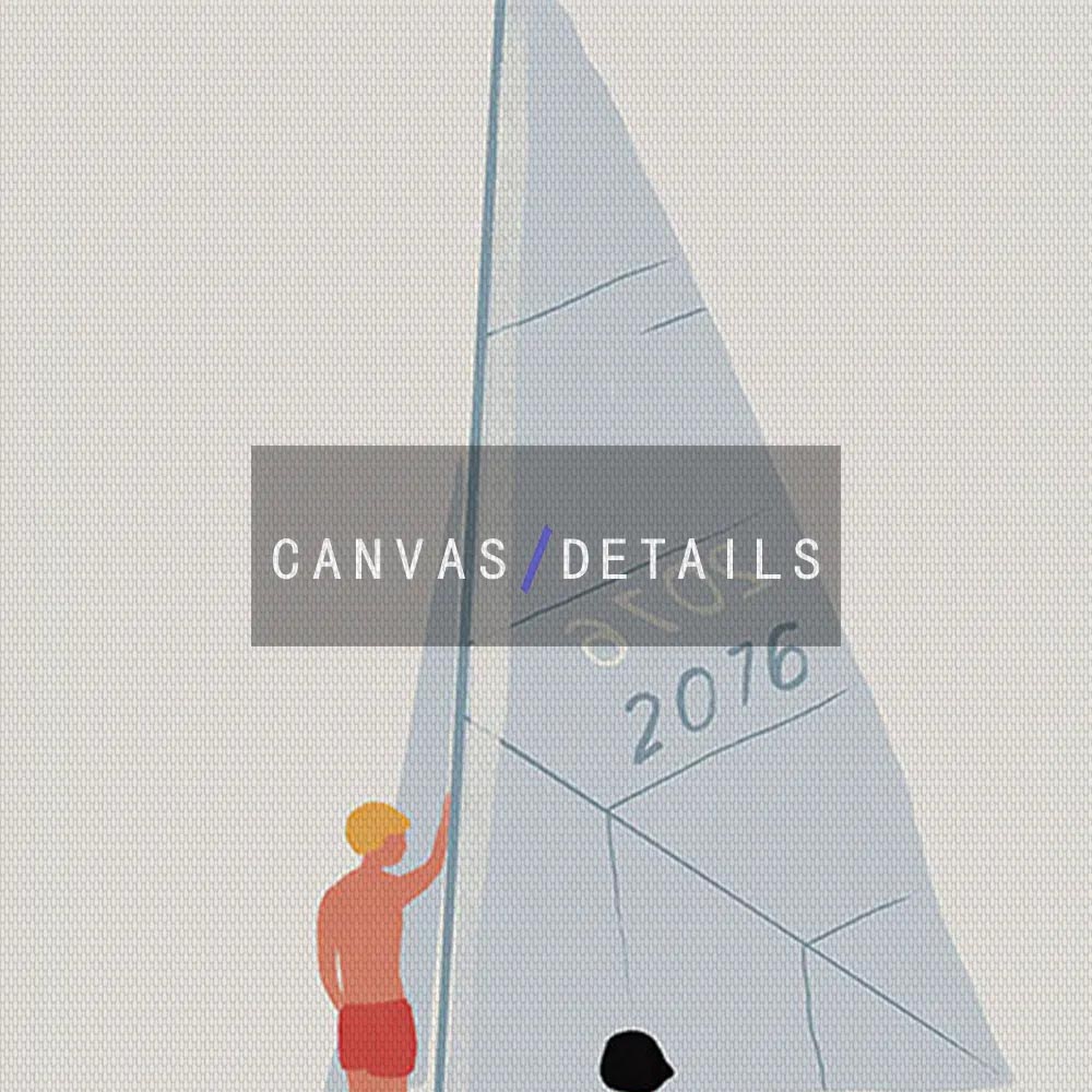 Sailboat Canvas Prints | Citrus Reef