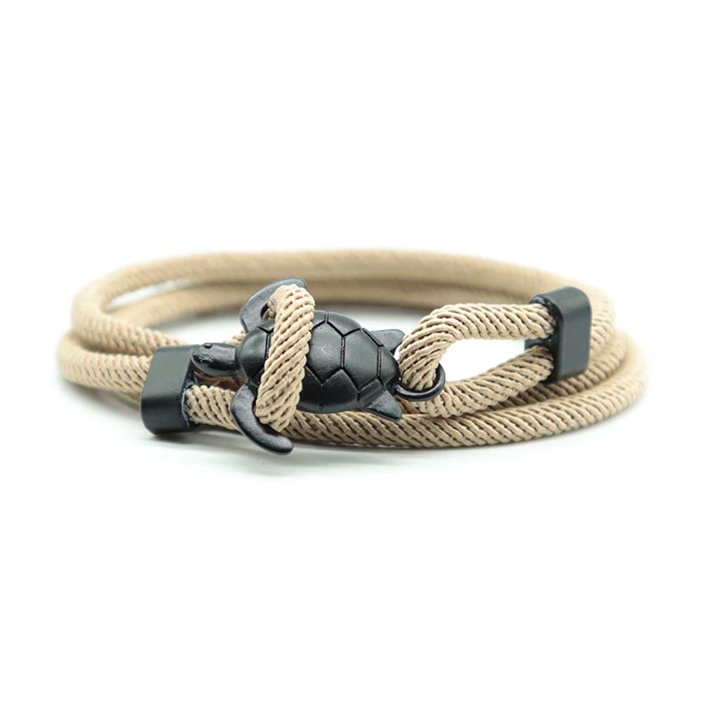Sea Turtle Rope Bracelet | Citrus Reef