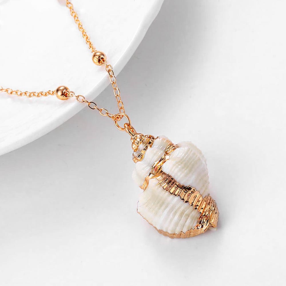 Conch Shell Necklace | Citrus Reef