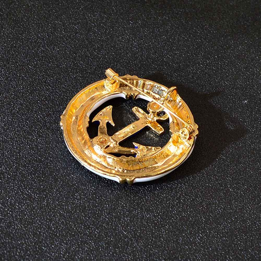 Nautical Brooch Pin | Citrus Reef