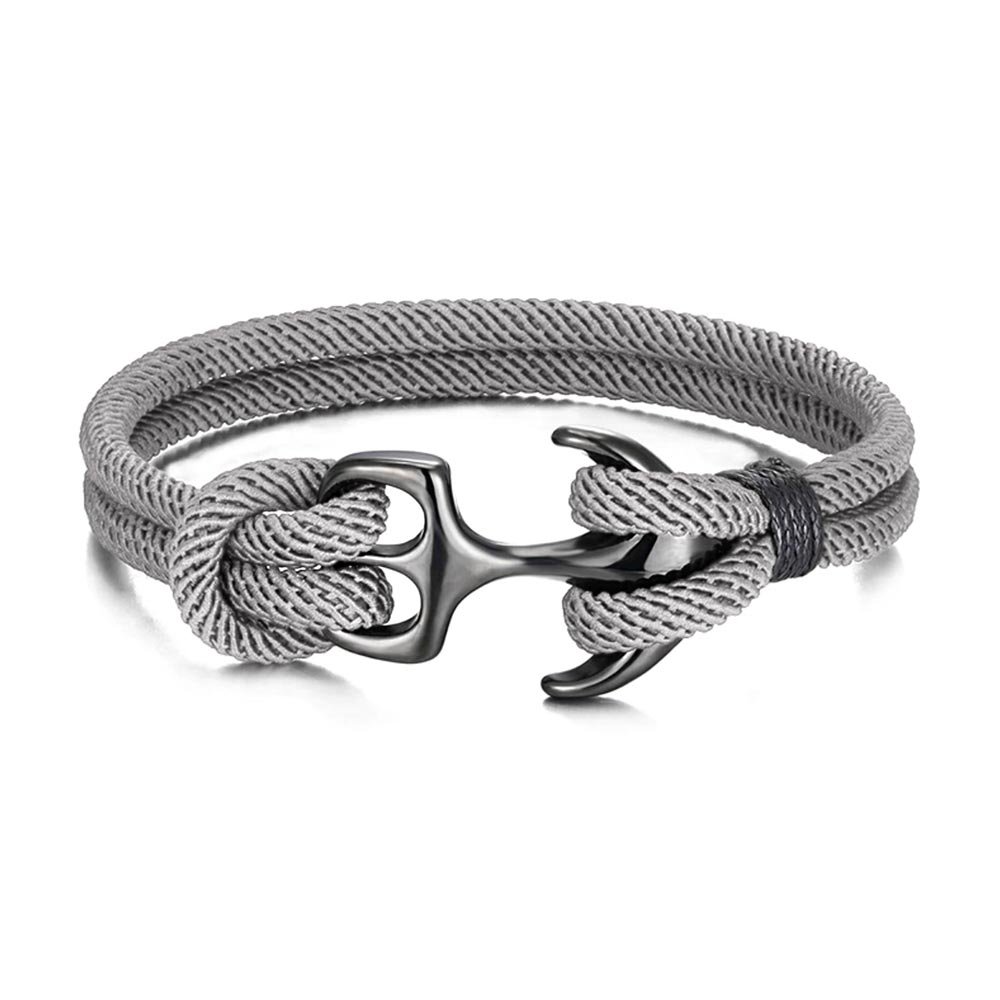 Mens Anchor Rope Bracelet | Citrus Reef