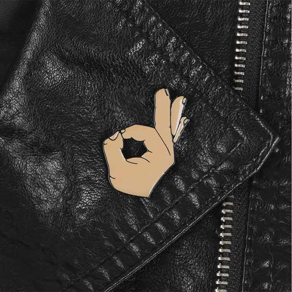 ‘Ok Sign’ Scuba Diving Brooch Pin | Citrus Reef