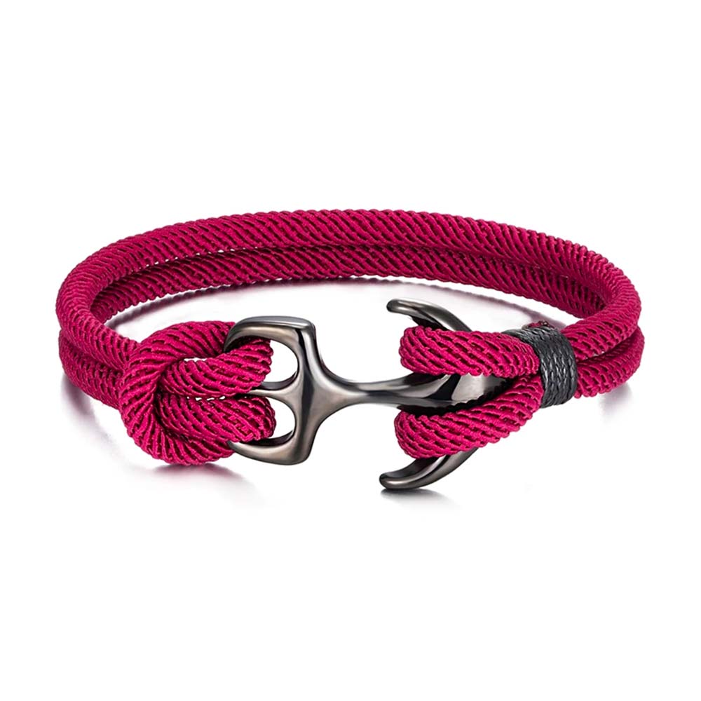 Mens Anchor Rope Bracelet | Citrus Reef